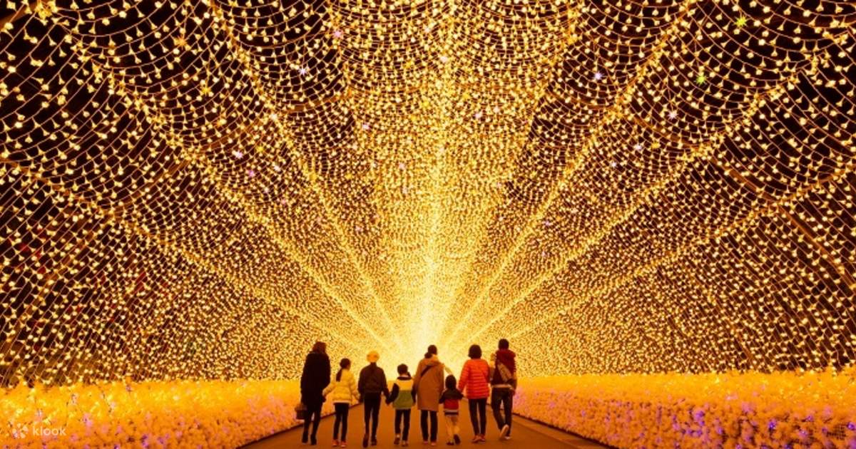 Nagashima Mitsu Outlet & Nabana no Sato Winter Illumination Bus Tour - Klook